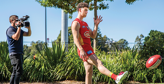 Keeping up with our local footy stars